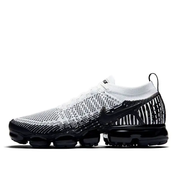 Nike Vapormax Flyknit 2 "zebra" Sneakers - Black/white