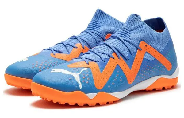 PUMA Future Match Tt Athletic Footwear - Blue/orange
