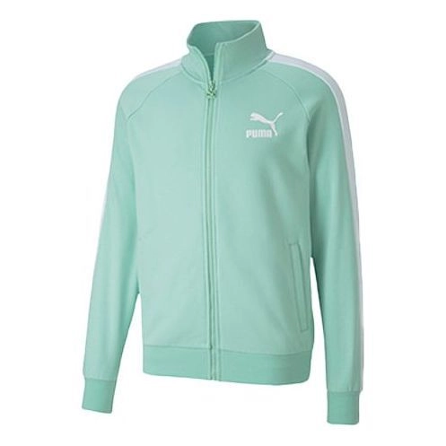 PUMA Iconic Stand Collar Zip-up Track Jacket - Green