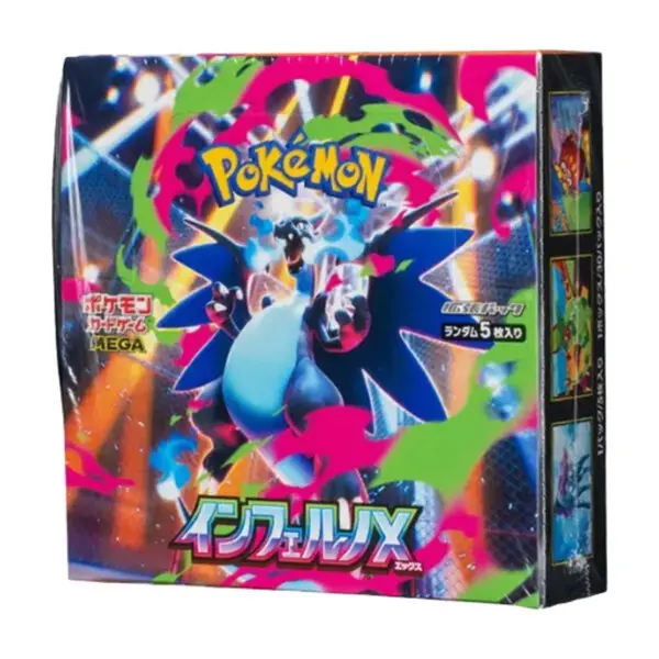 POKEMON Card Jp Mega Evolution Expansion Pack Box 'inferno X