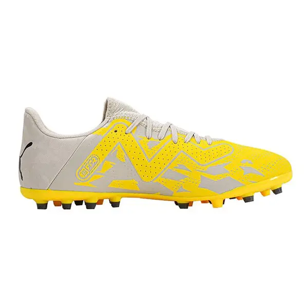 PUMA Future Play Mg Comfort Lightweight Cleats - Yellow/grey