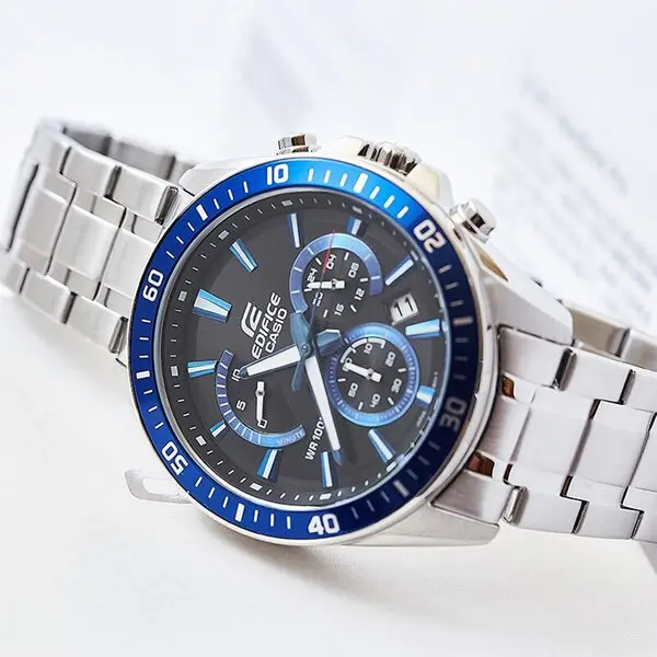 Casio Edifice Stainless Steel Chronograph Watch