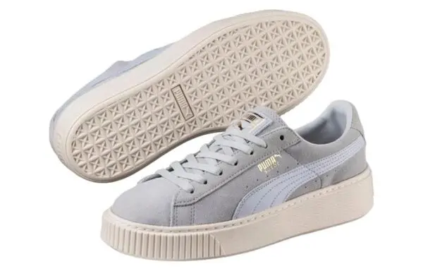 PUMA Suede Platform Sneakers - Blue