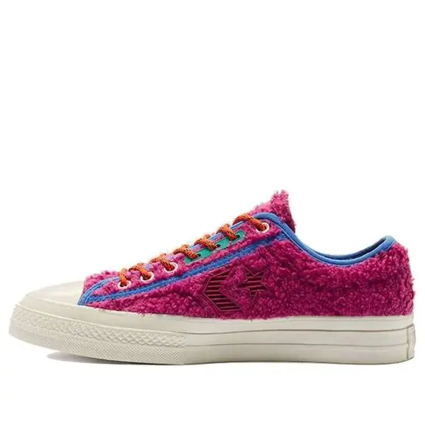 CONVERSE Retro Sherpa Low Top Sneakers - Red