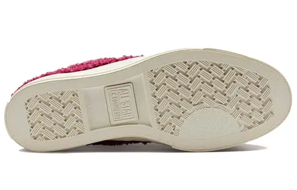 CONVERSE Retro Sherpa Low Top Sneakers - Red