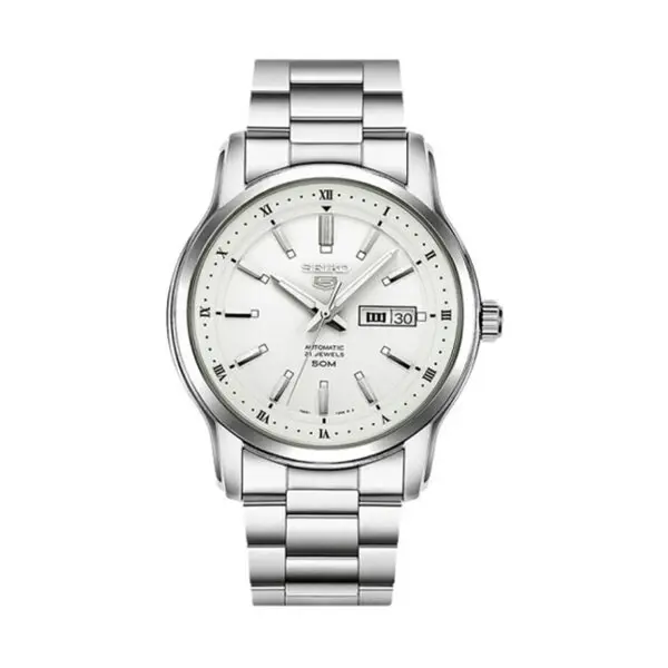 SEIKO 5 Automatic Stainless Steel Watch - Silver