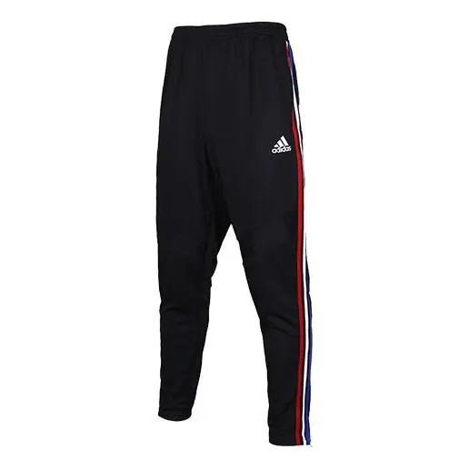 Adidas Plaid Knitted Sports Long Pants