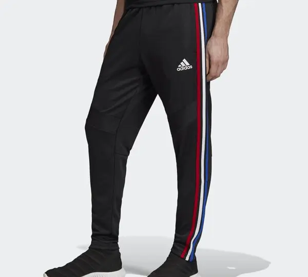Adidas Plaid Knitted Sports Long Pants