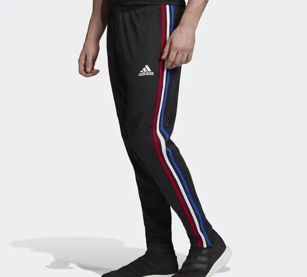 Adidas Plaid Knitted Sports Long Pants