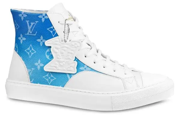 LOUIS VUITTON Tattoo Ankle Sneakers
