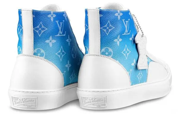 LOUIS VUITTON Tattoo Ankle Sneakers