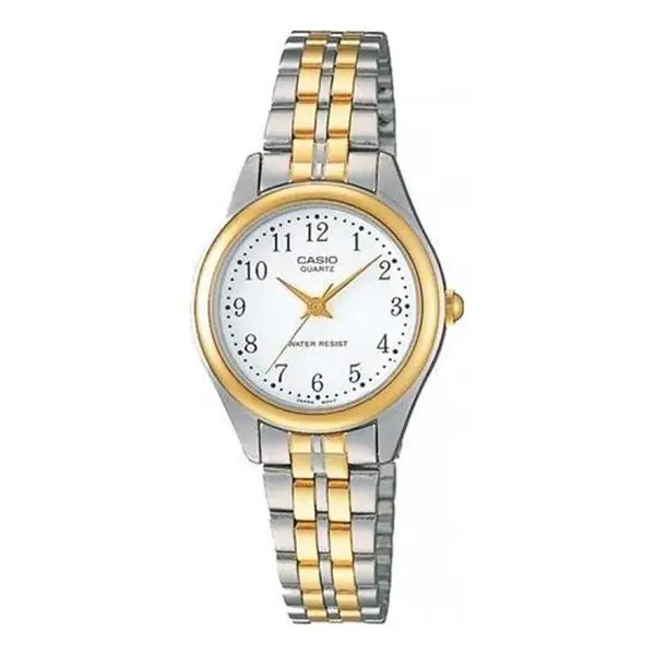 Casio Analog Quartz Watch - Silvergold