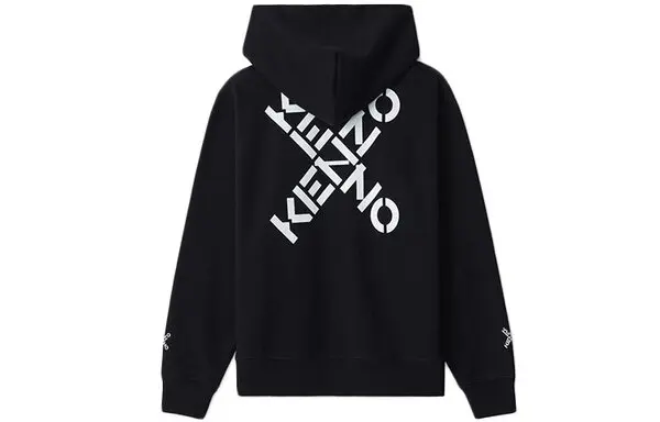 Kenzo Alphabet Printing Hooded Zipper Hoodie