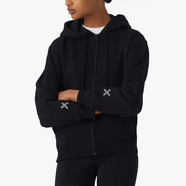 Kenzo Alphabet Printing Hooded Zipper Hoodie