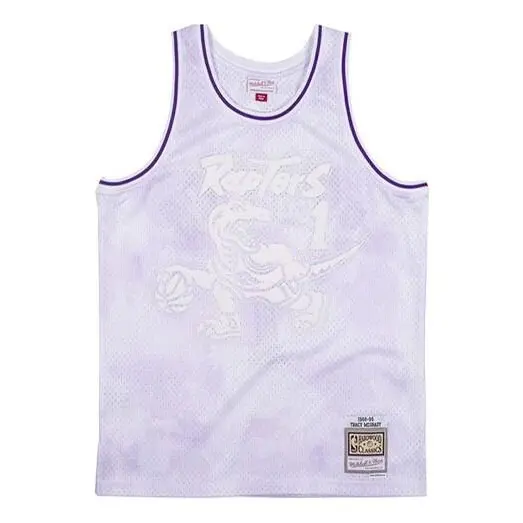 Mitchell & Ness X Nba Toronto Raptors 1998-99 Tracy Mcgrady 1 Jersey - Light Purple