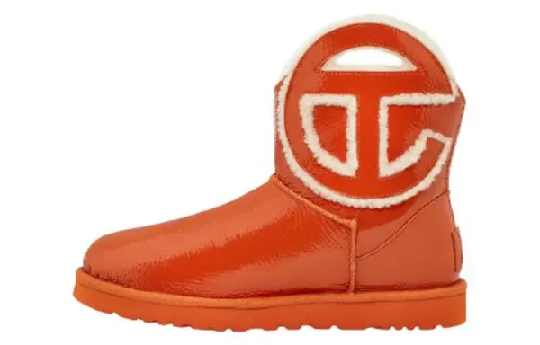 UGG X Telfar Logo Mini Crinkle Boots