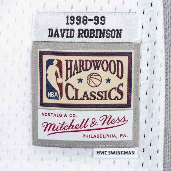 Mitchell & Ness X Nba San Antonio Spurs 1998-99 Swingman Jersey 'david Robinson 50
