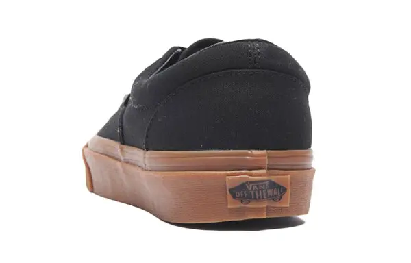 VANS Era "black Gum" Lace-up Low Top Sneakers