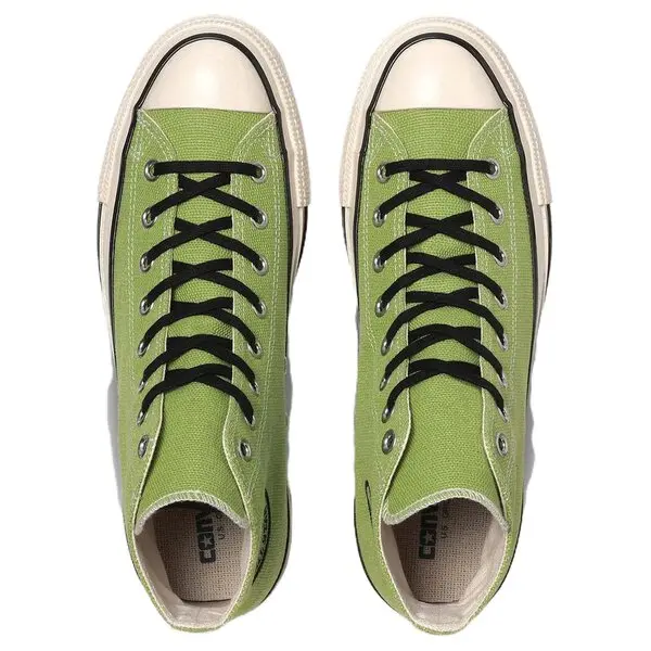 CONVERSE Chuck Taylor All Star Us Hemp Hi High Top Sneakers - Green/white