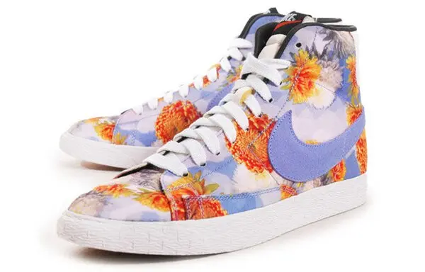 Nike Blazer Mid Prm Vintage Qs 'chicago - Blue/white