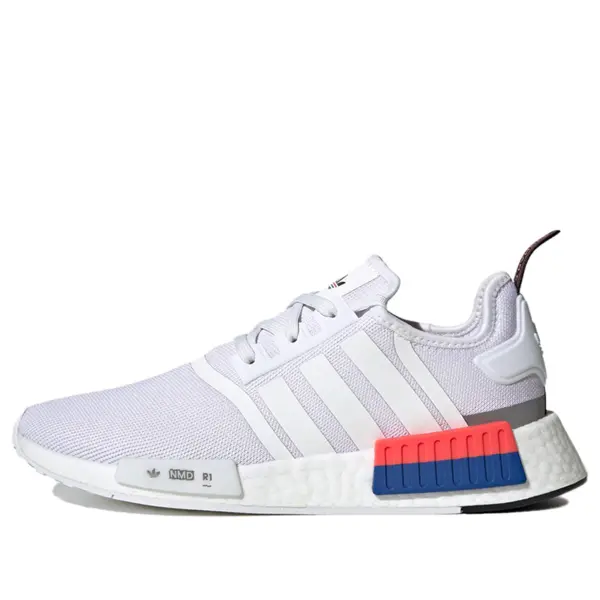 Adidas Originals Nmd_r1 Sneakers - Cloud White/core Black/bright Red