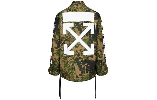 Off-White Camouflage Field Jacket