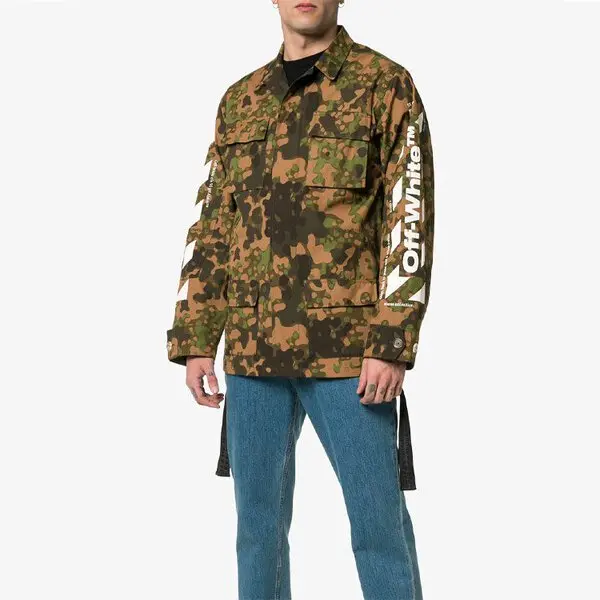Off-White Camouflage Field Jacket