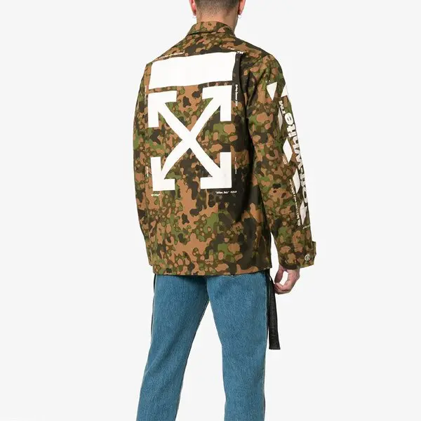 Off-White Camouflage Field Jacket