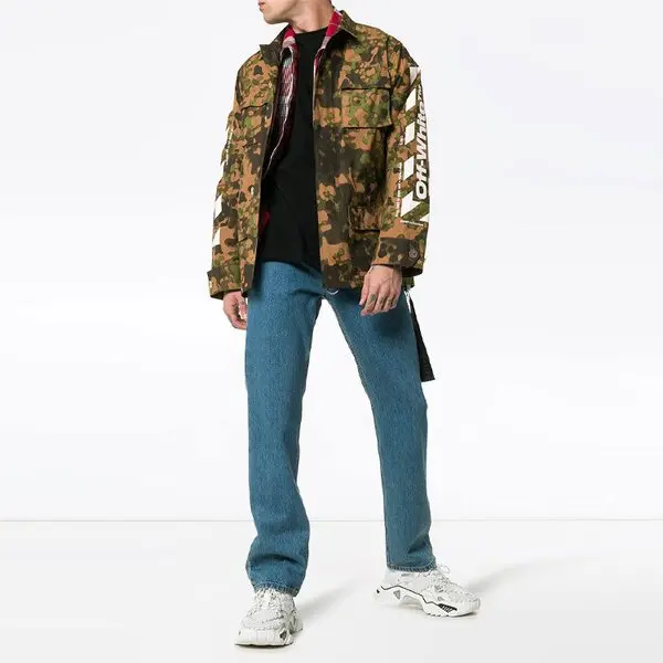 Off-White Camouflage Field Jacket