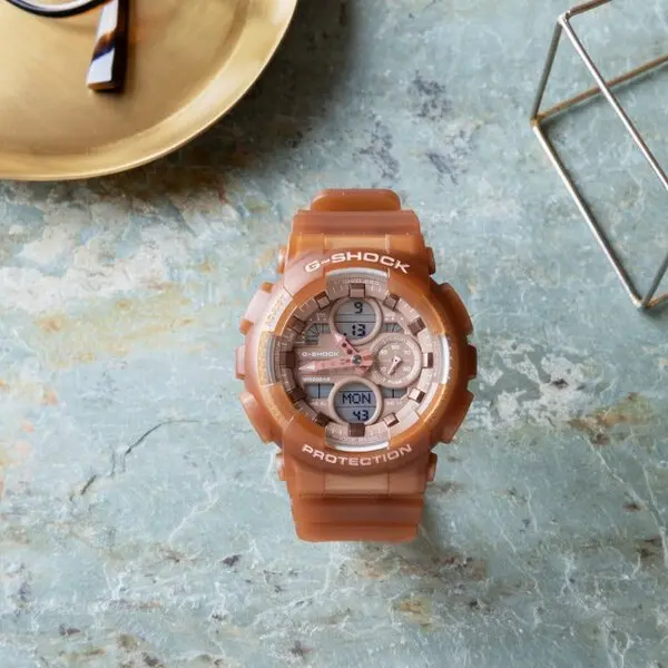 Casio G-shock Analog-digital Watch - Orange