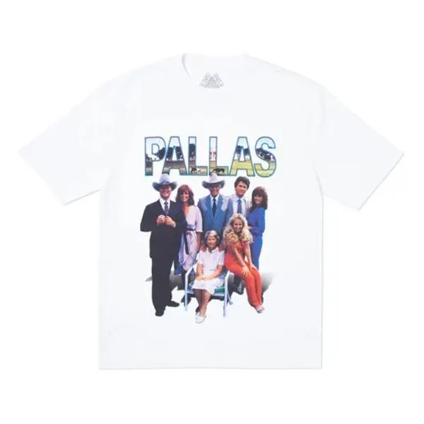PALACE Pallas Character" Printed Short Sleeve T-shirt - White