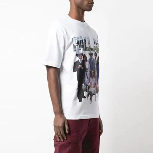 PALACE Pallas Character" Printed Short Sleeve T-shirt - White