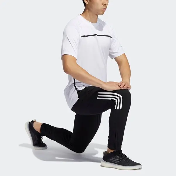 Adidas Plyr 3s Wbr Pnt Side Stripe Casual Training Sports Pants - Black