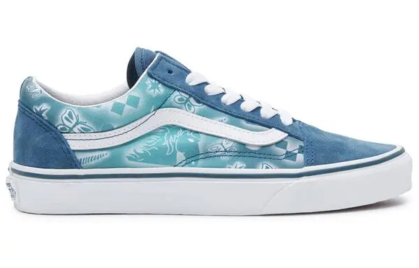 VANS Old Skool Sneakers - Blue/white
