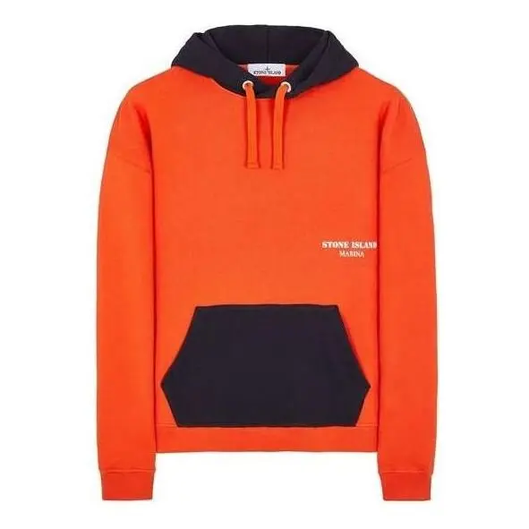 Stone Island Color Blocked Hoodie