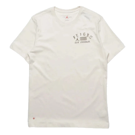JORDAN Artist Series Umar Rashid T-shirt Asia Sizing 'sail - Light Sienna/sail