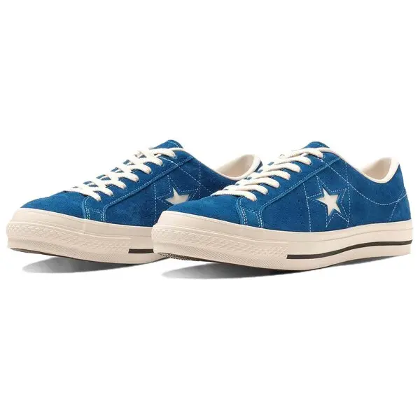 CONVERSE One Star J Suede Sneakers - Blue/white