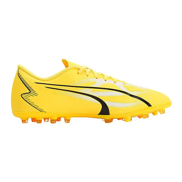PUMA Ultra Play Mg Football Boots - Yellow/white/black