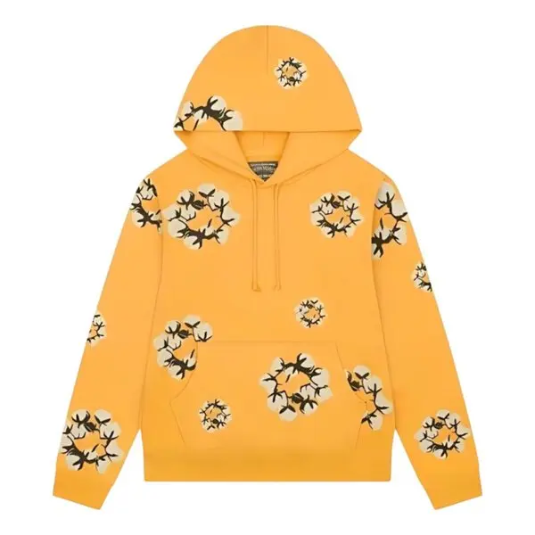 DENIM TEARS X Cpfm Cactus Wreath Hoodie - Yellow