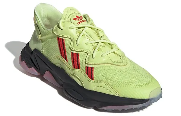 Adidas Originals Ozweego Low Top Sneakers - Yellow/red/black