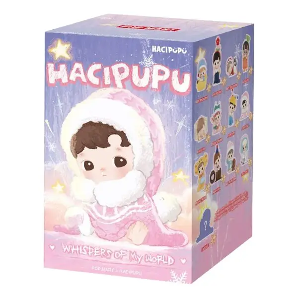 POP MART Hacipupu Whispers Of My World Figure Sealed Case - Multi-color