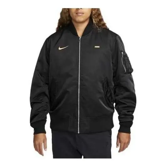 Nike France Football Federation Bomber Jacket - Black