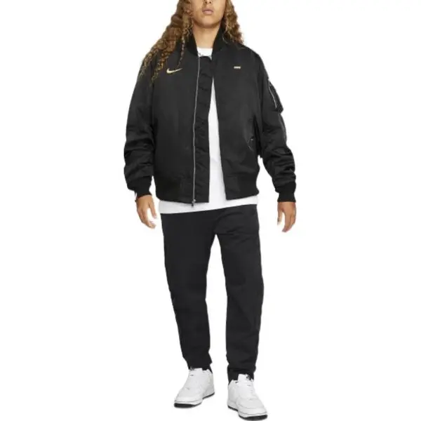 Nike France Football Federation Bomber Jacket - Black