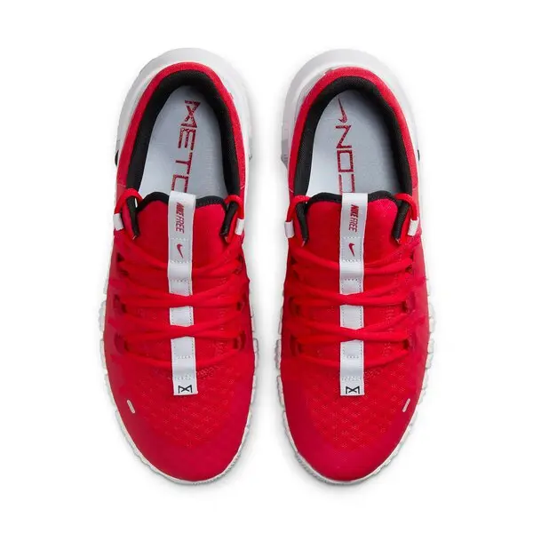 Nike Free Metcon 5 Athletic Sneakers - Red/white