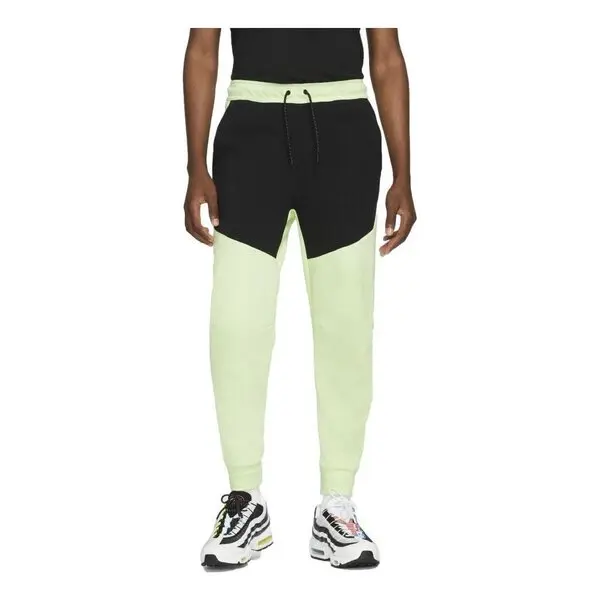 Nike Tech Fleece Jogger Pants 'lime Ice Black - Lime Ice/black