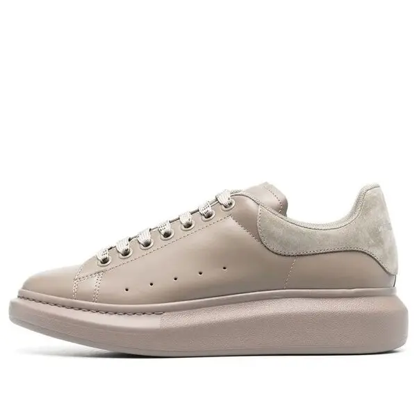 Alexander McQueen Oversized Lace-up Sneakers - Beige/brown