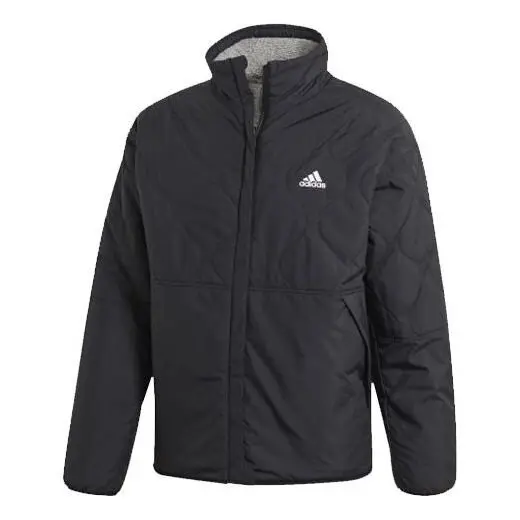 Adidas Reversible Boa Padded Jacket - Grey/black