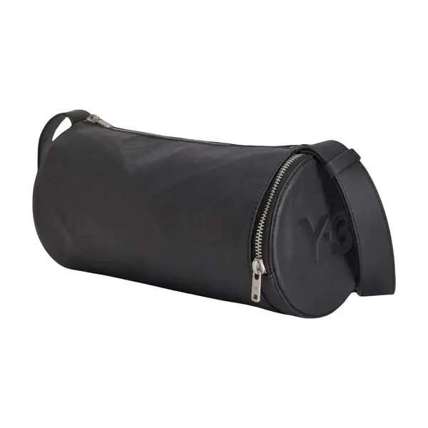 Adidas Y-3 Leather Barrel Bag