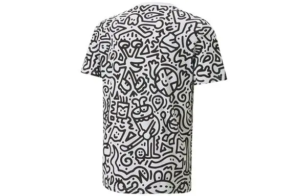 PUMA X Mr Doodle Aop Tee Short Sleeve