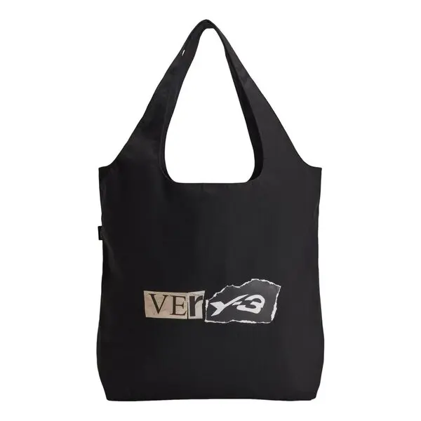 Adidas Y-3 Graphic Tote Bag - Black